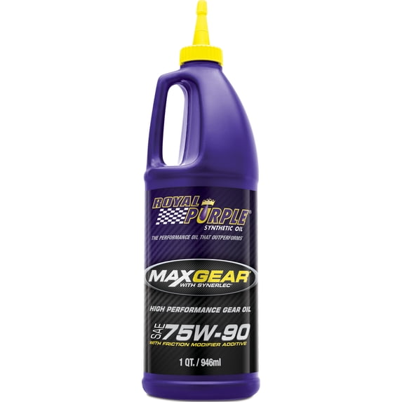 Royal Purple Synthetic Max Gear 75W-90 Gear Oil, 1 Quart - Walmart.com