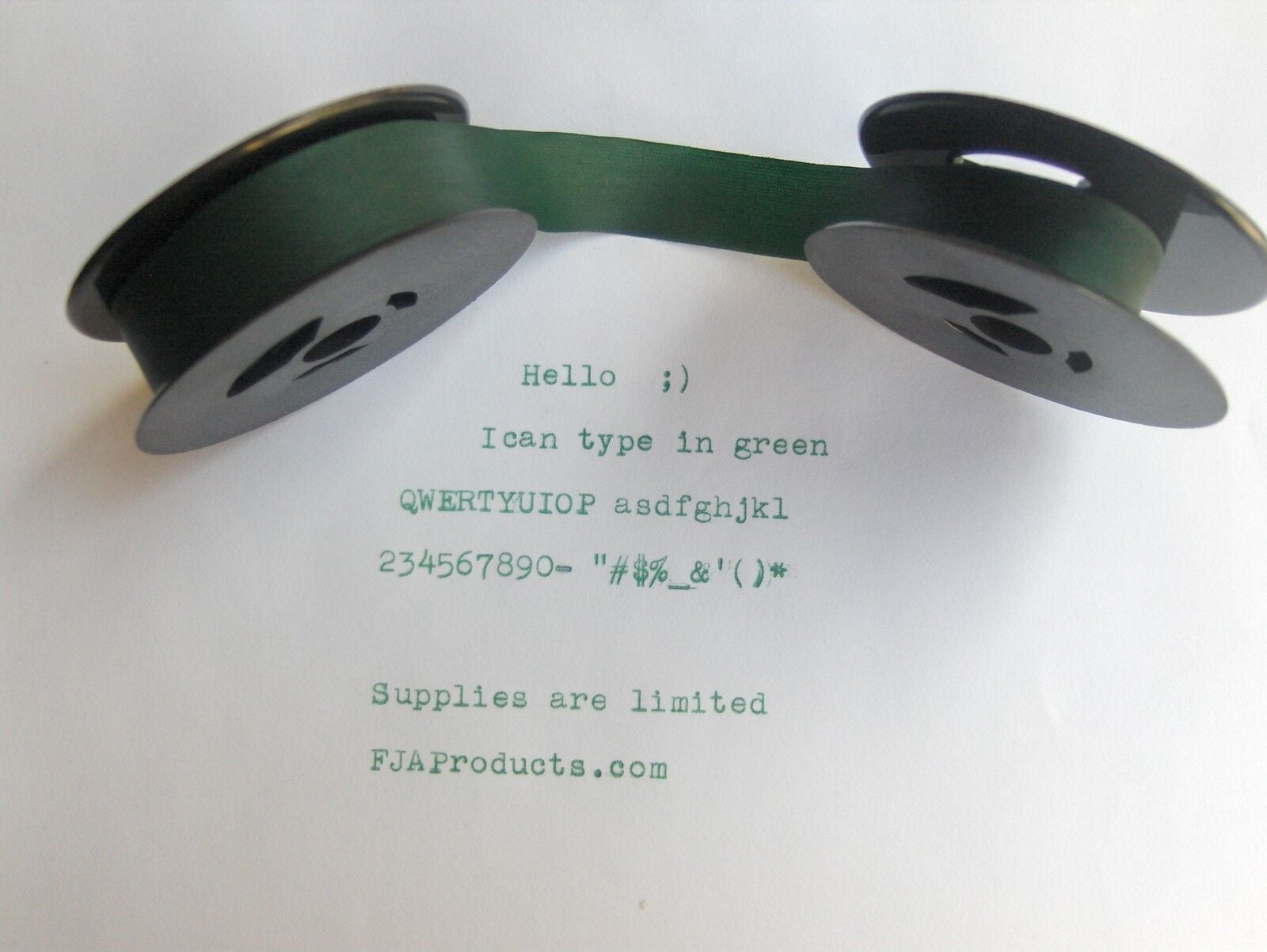Smith Corona Clipper Green Ink Typewriter Ribbon + Free Shipping ...