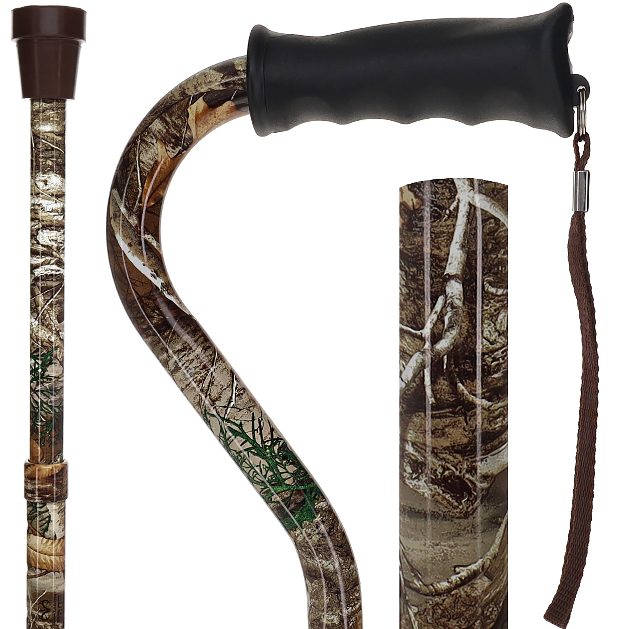Royal RC Canes Real-tree Camo Offset Adjustable Walking Cane - Walmart.com