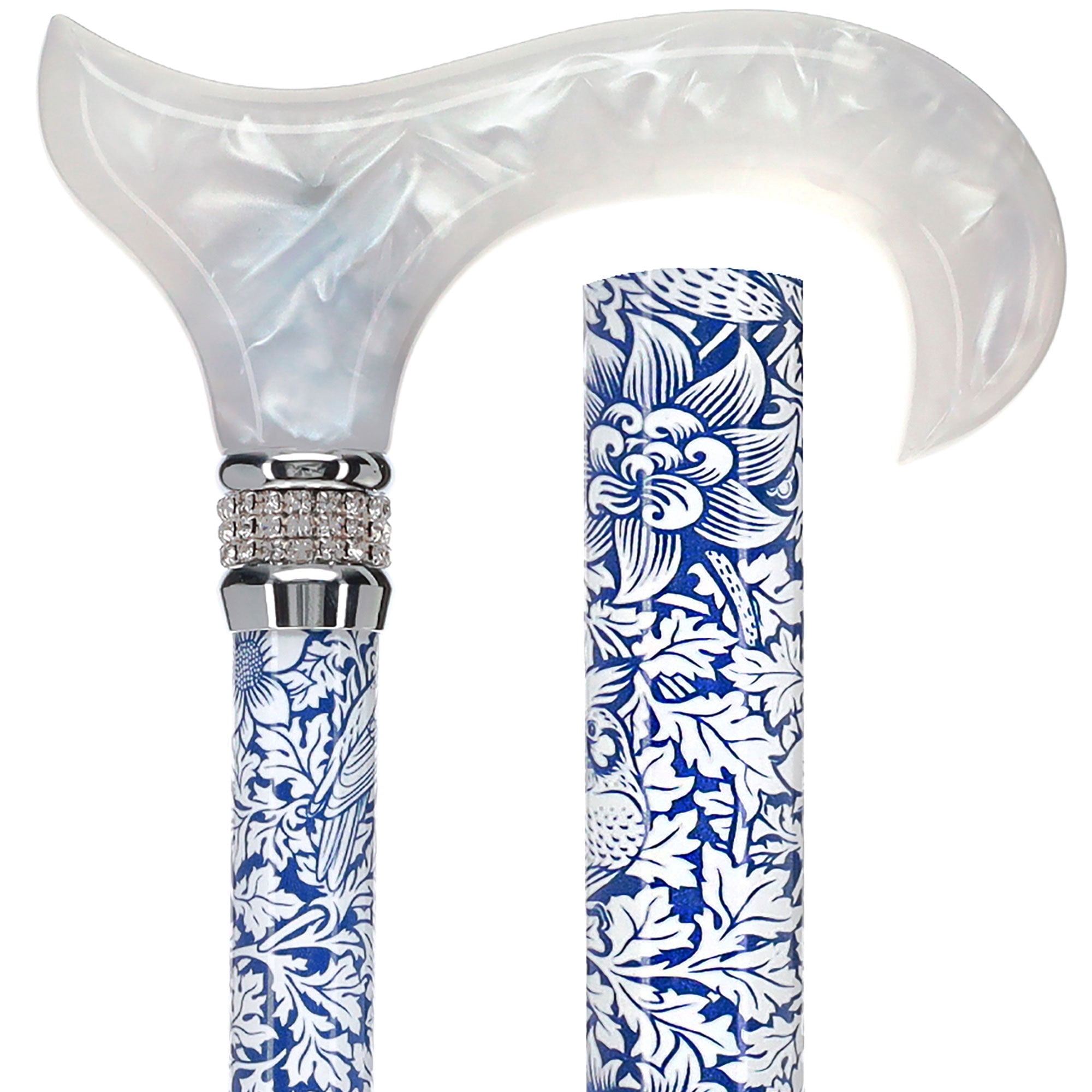 The Royal RC Canes Songbird Harmony Rhinestone Walking Cane, Adjustable ...