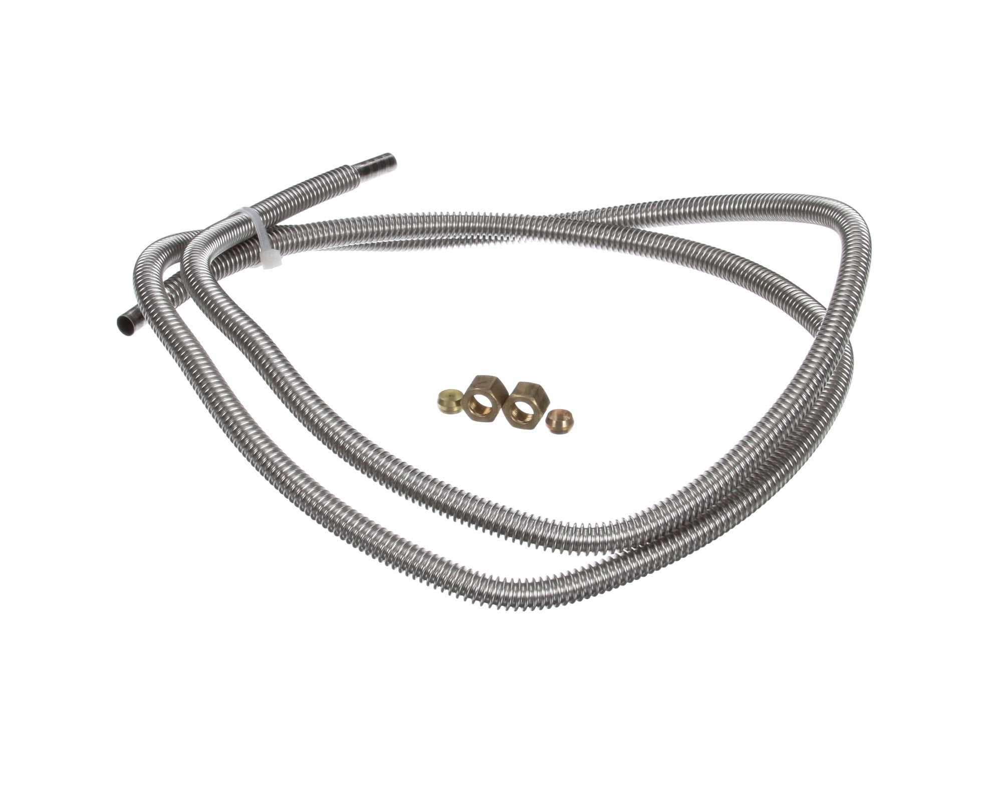 Royal Range 4561 Corrugated/Flex Tubing, 3/8" Size, Stainless Steel ...