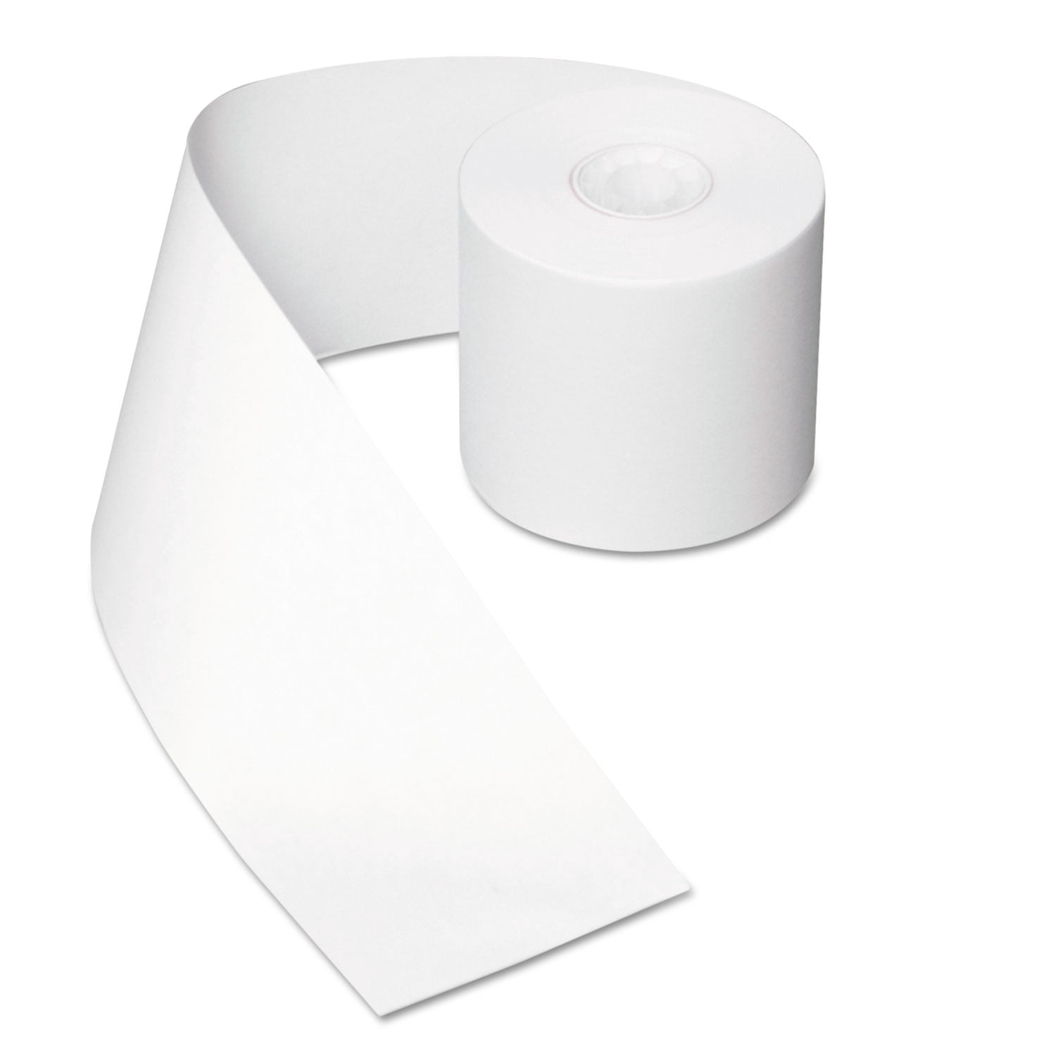 Royal Register Roll 44 mm x 130 ft White Bond 1 Ply 50/Carton RR1441 ...