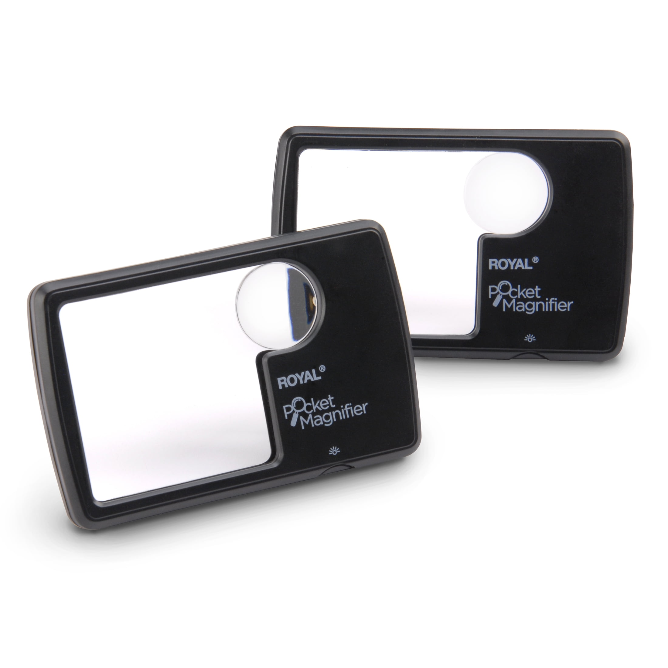 Royal SM10 Handheld 3X Illuminated Pocket Magnifier Scratch Resistant ...