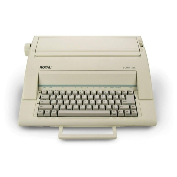 Royal Scriptor 13 Portable Electronic Business Typewriter - Walmart ...