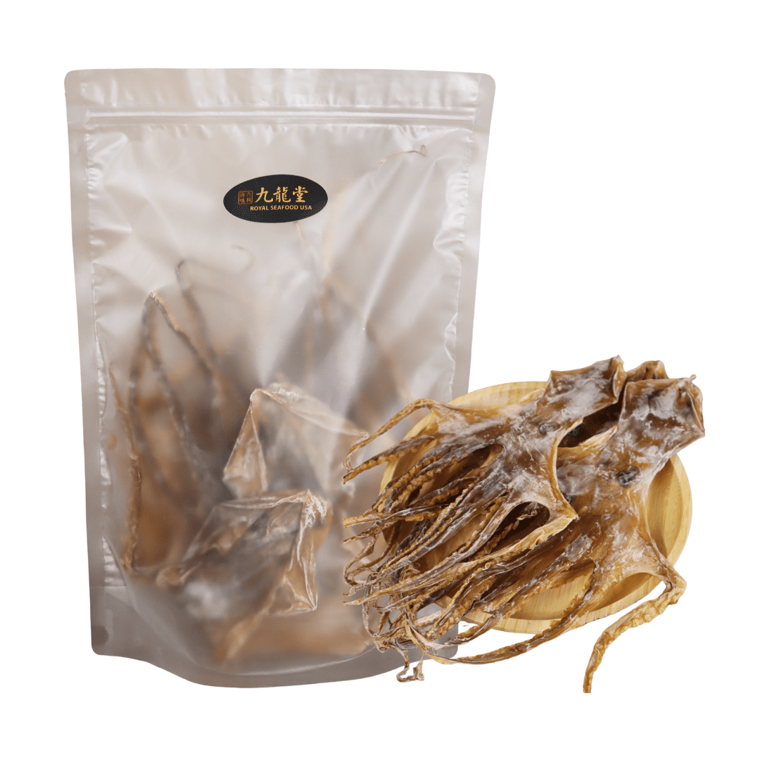 Royal Seafood USA Dried Whole Cuttlefish, Low fat, Healthy food, 3-4 ...