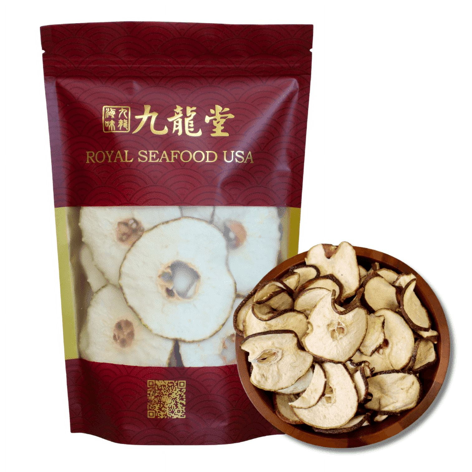 Royal Seafood USA Natural Sun Dried pear slices 225g,100% natural, for ...