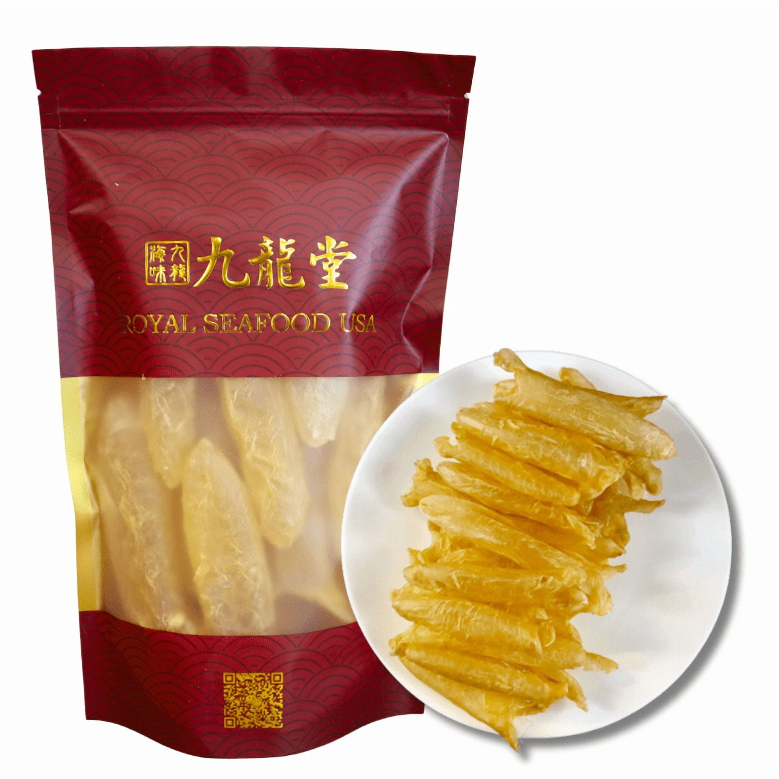 Royal Seafood USA Premium AAA Grade South African Dried Fish Maw 4oz ...