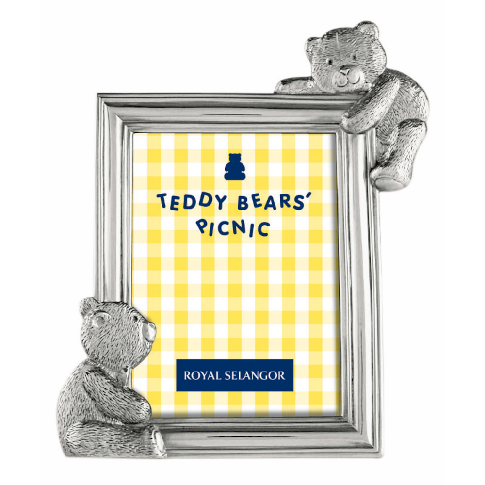 Royal Selangor 3x6 Inch Teddy Bear's Picnic Rectangular Frame - Walmart.com