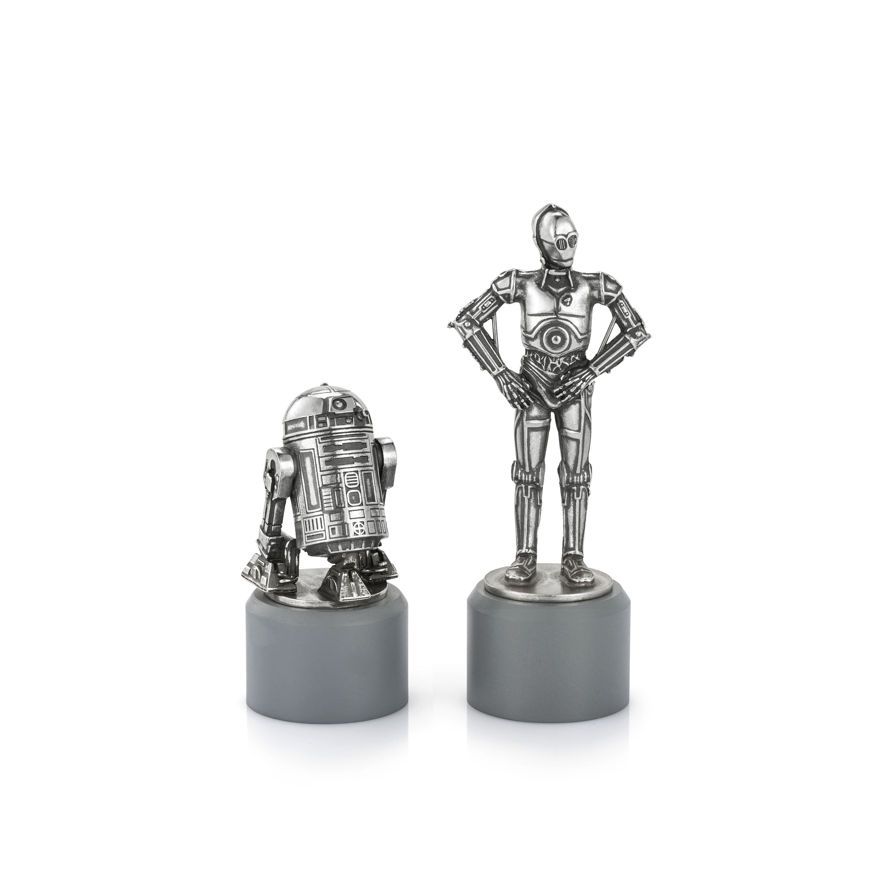 Royal Selangor R2-D2 & C-3PO Knight Chess Piece Pair - 0179002R ...