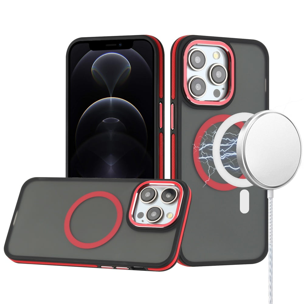 Royal Series Shatterproof MagSafe Case for iPhone 12 Pro Max - Red ...