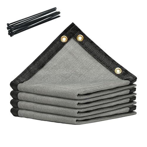 Royal Shade 5' x 25' Grey Custom Size 90% Shade Cloth Dog Kennel Shade ...