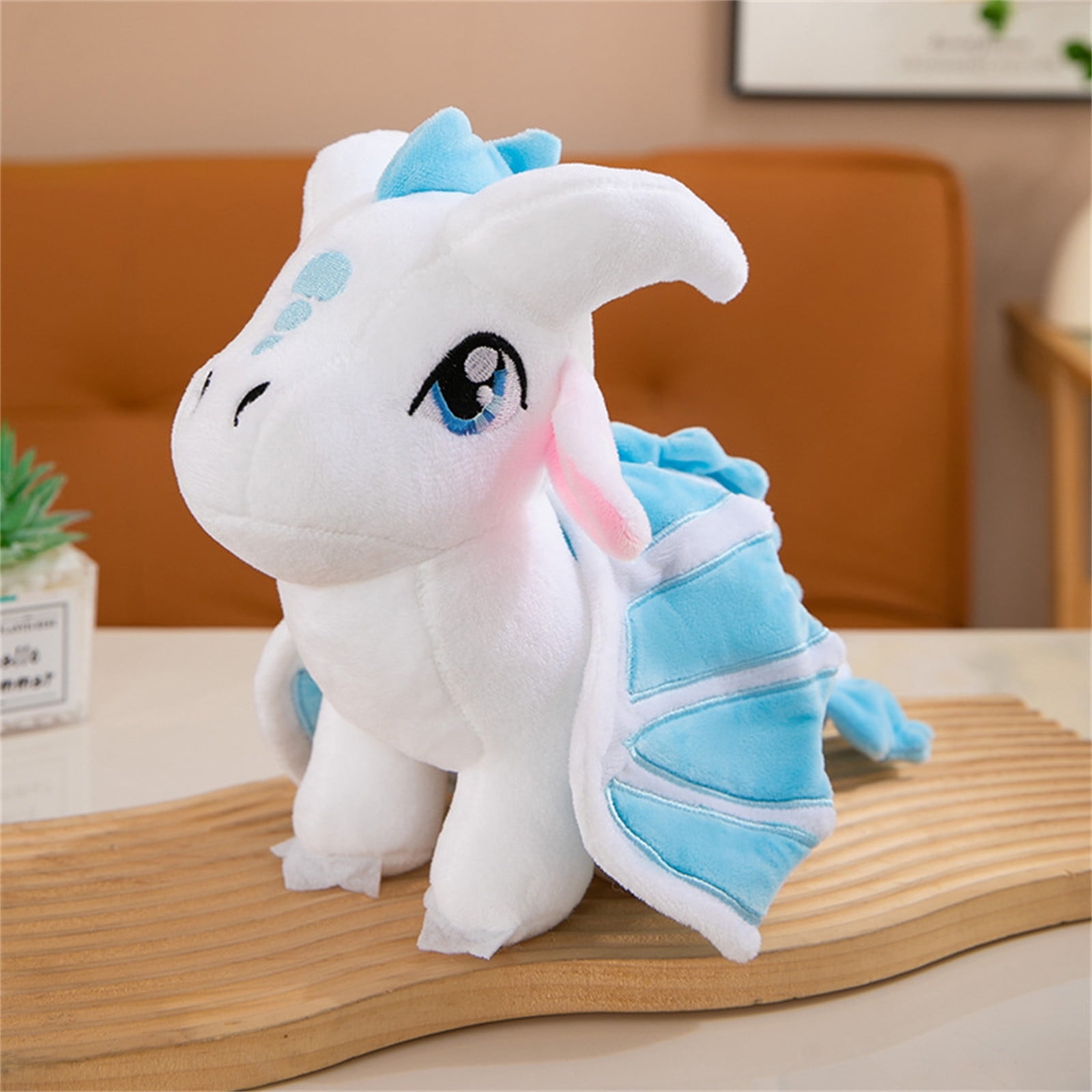 Royal Soft Plush Wings Purple Dragon Plushie: Elegant Pterosaur Flying ...