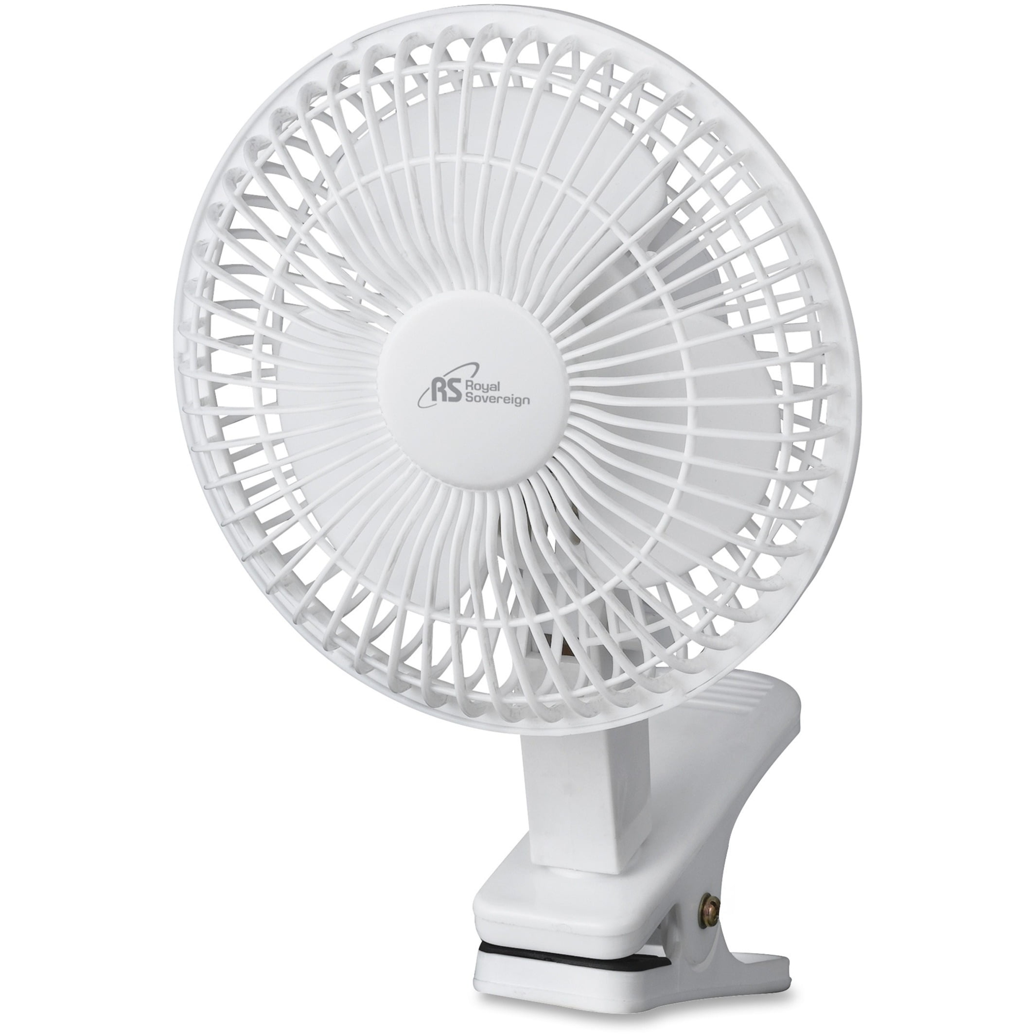 ROYAL SOVEREIGN DFN06 WHITE 6 INCH CLIP ON DESK FAN WITH A - Walmart.com