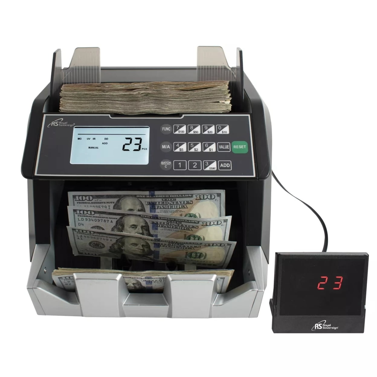 Royal Sovereign Electronic Cash Dollar Bill Counter, Automatic High ...