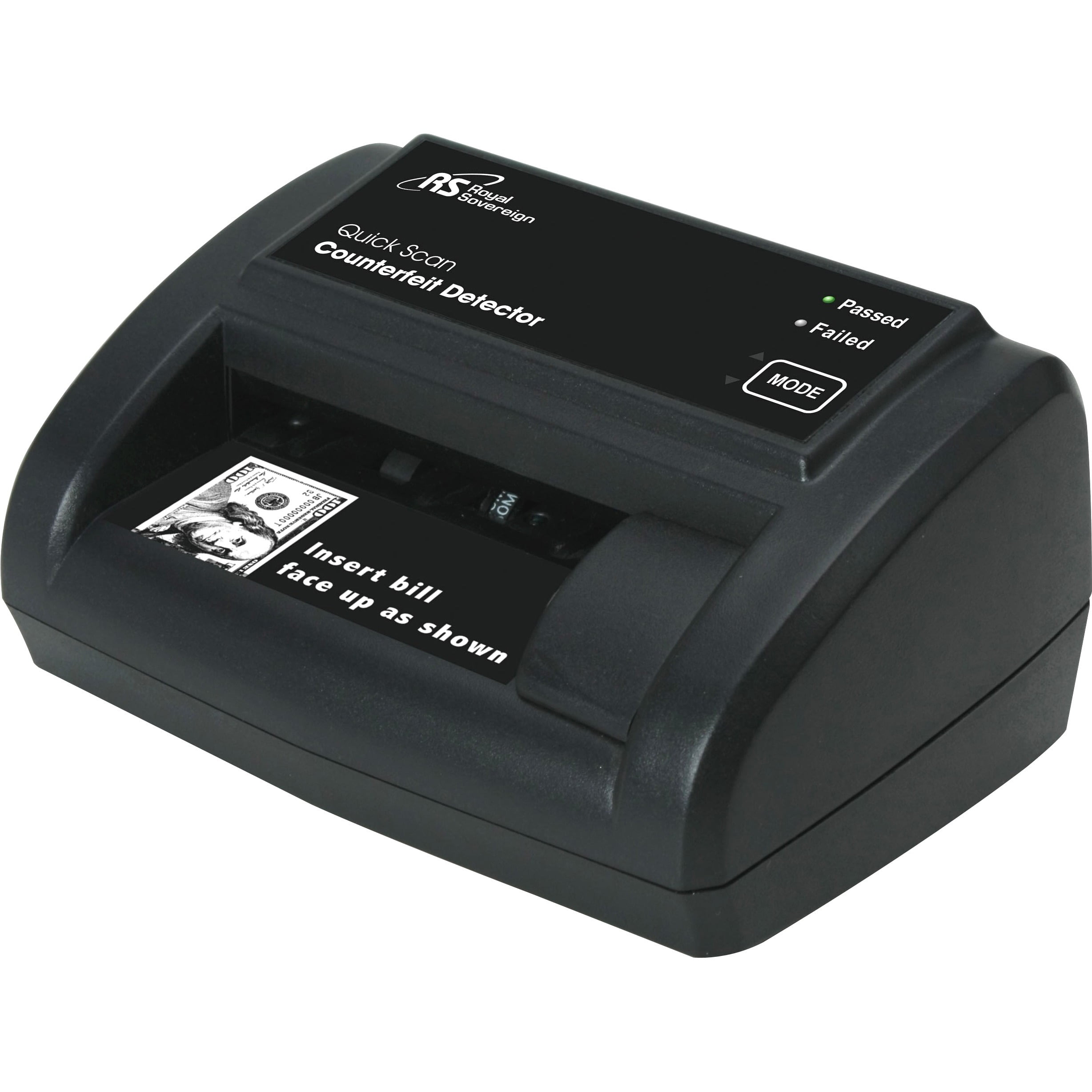 Royal Sovereign Quick scan counterfeit detector detects fake bills with ...