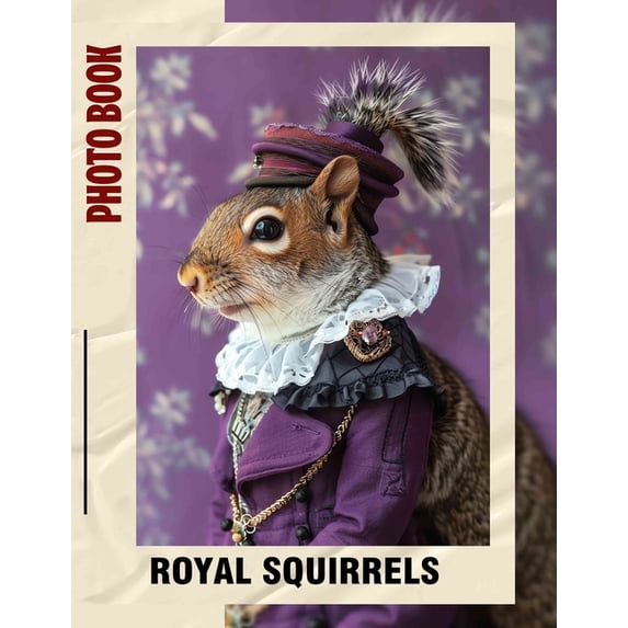 Royal Squirrels Photo Book: Charming Images Showcasing The Regal Lives ...