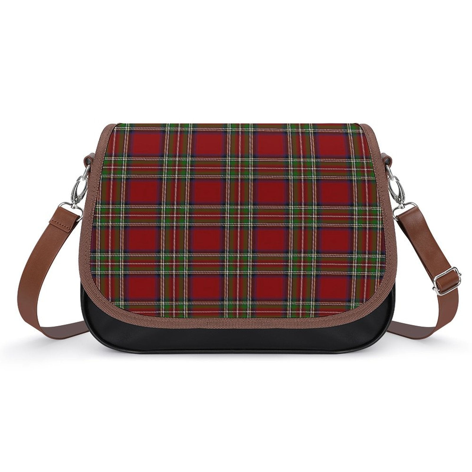 Royal Stewart Tartan Large Vintage Crossbody Bag for Women Medium ...
