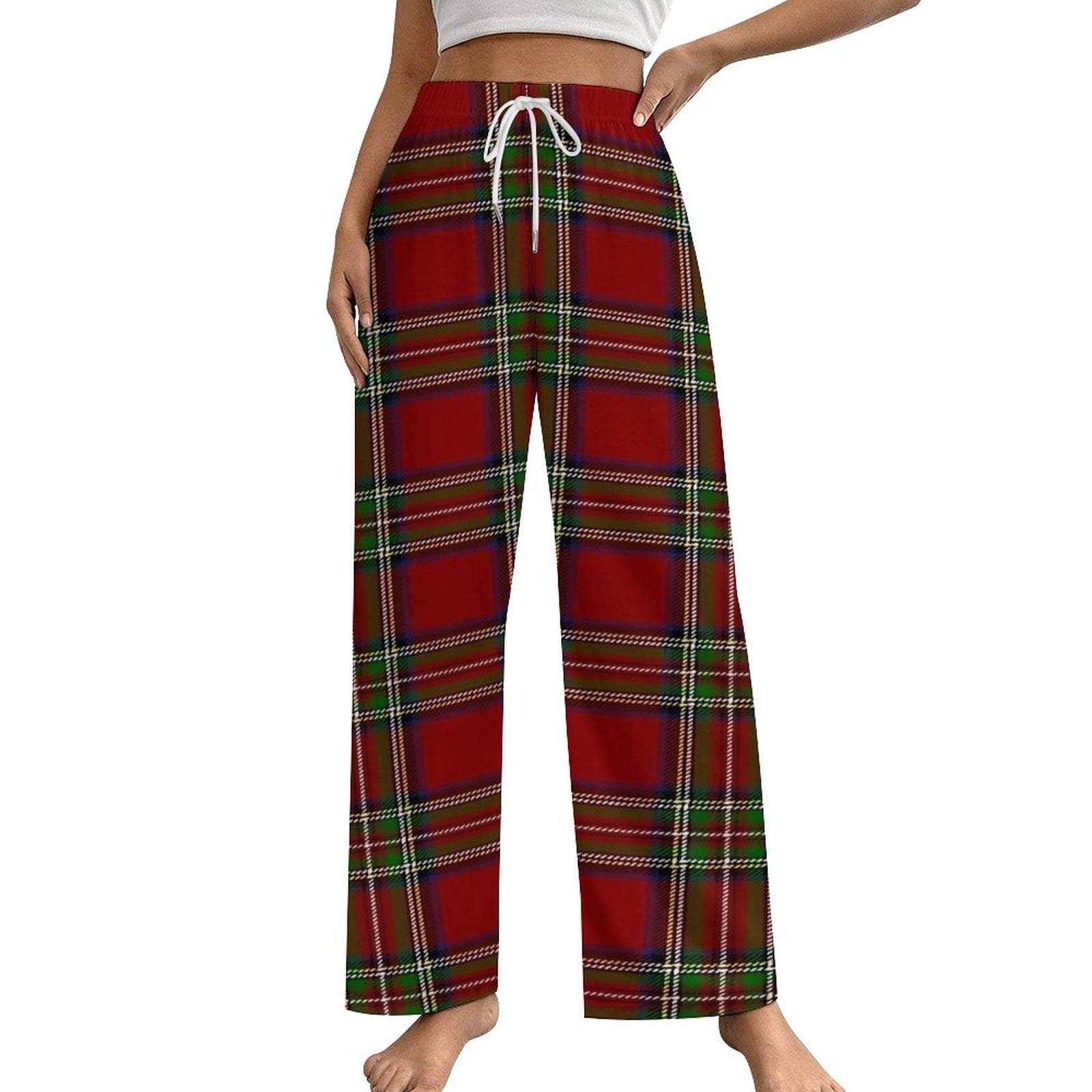 Royal Stewart Tartan Large Women's Pajamas Pajama Pants Women's ...