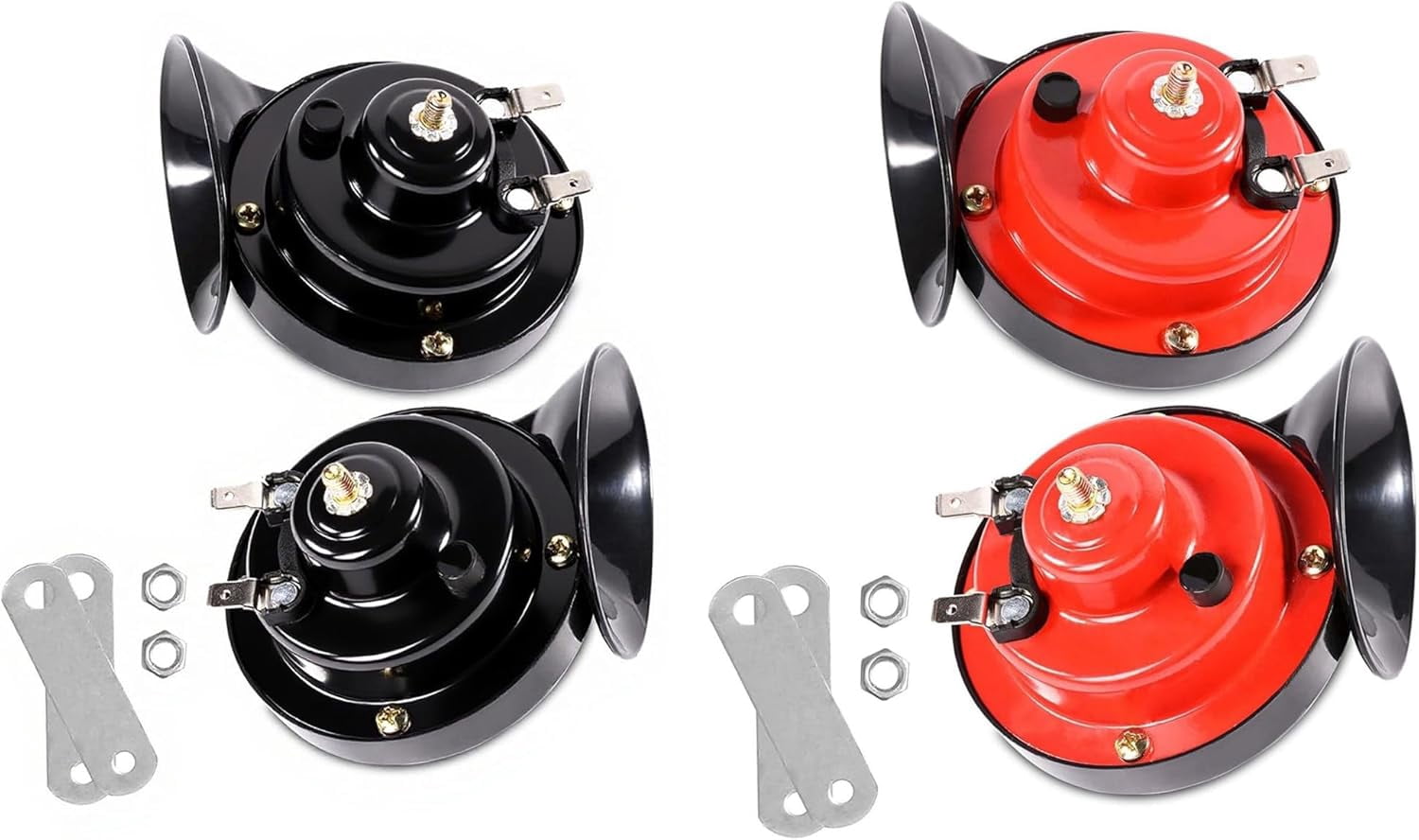 Royal Sun 2PCS 300DB Super Loud Train Horns 12V Waterproof Air Horns ...