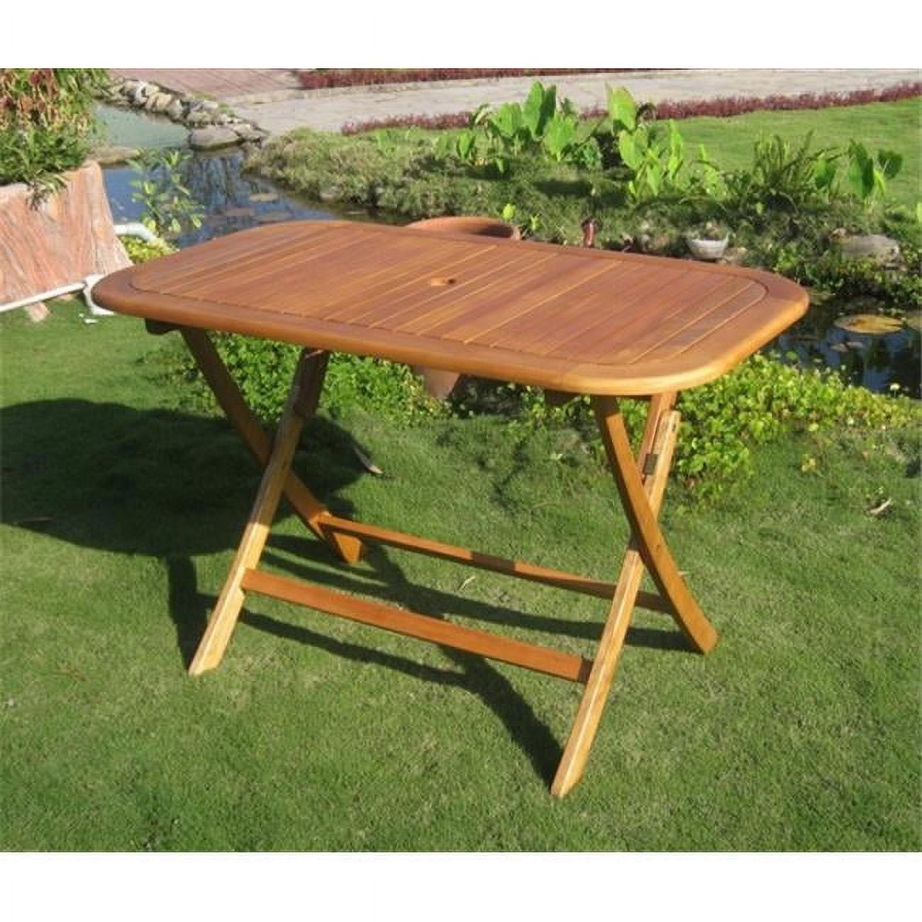 Royal Tahiti Rectangular Folding Table - Walmart.com