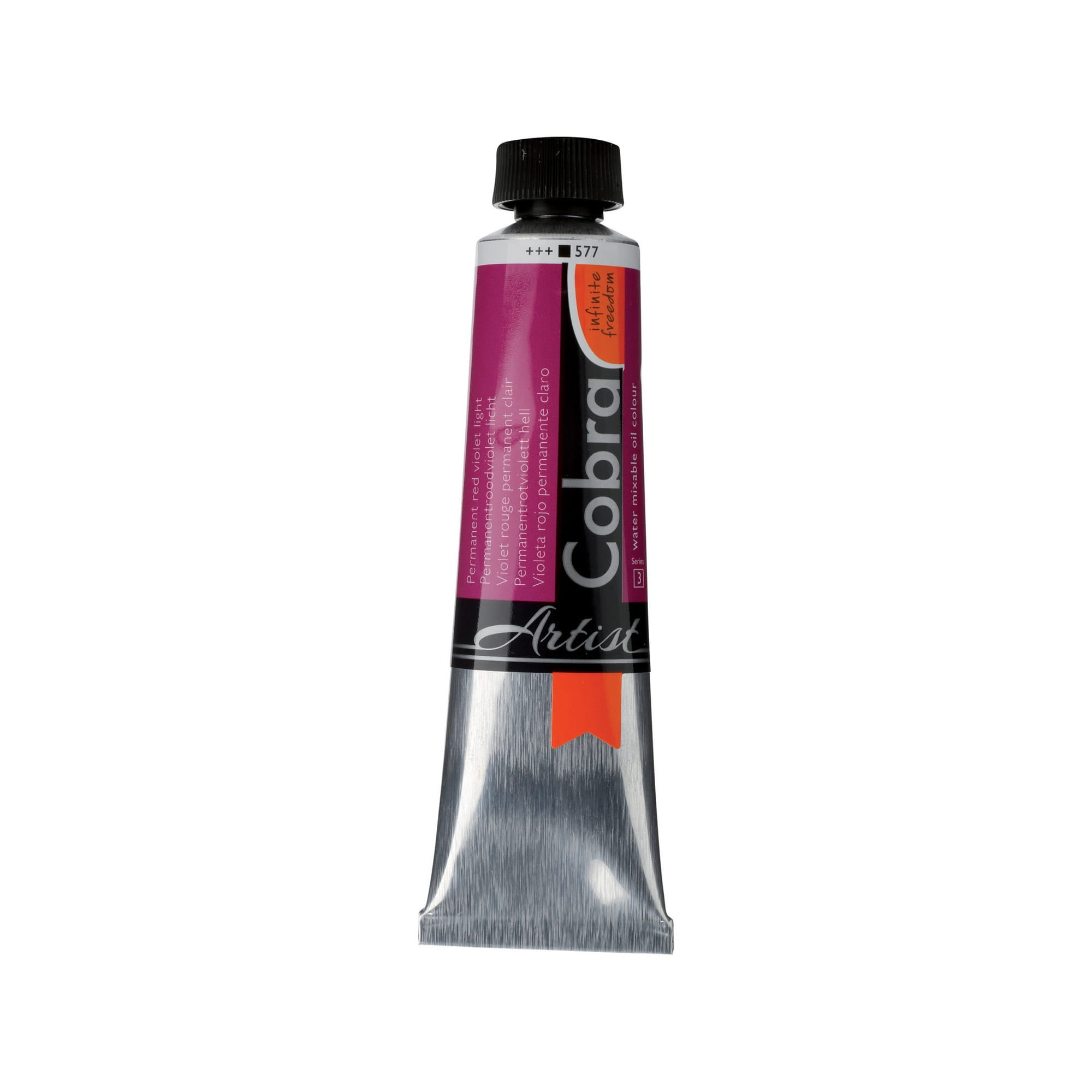 Royal Talens Cobra Artist Water Mixable Oil Color, 40ml, Permanent Red Violet Light - Walmart.com