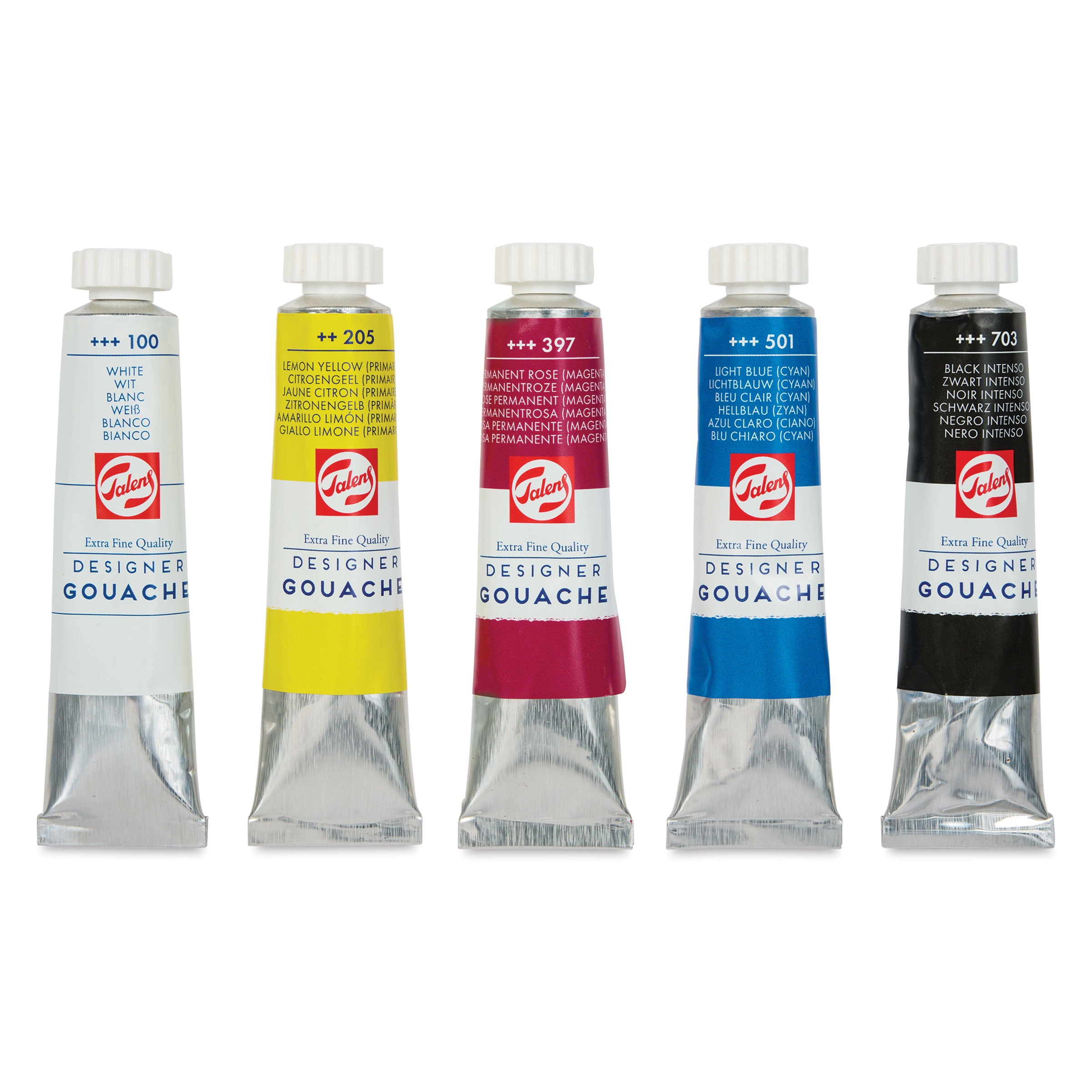 Royal Talens Gouache - Set of 5, Mixing Colors, 20 ml Tubes - Walmart.com
