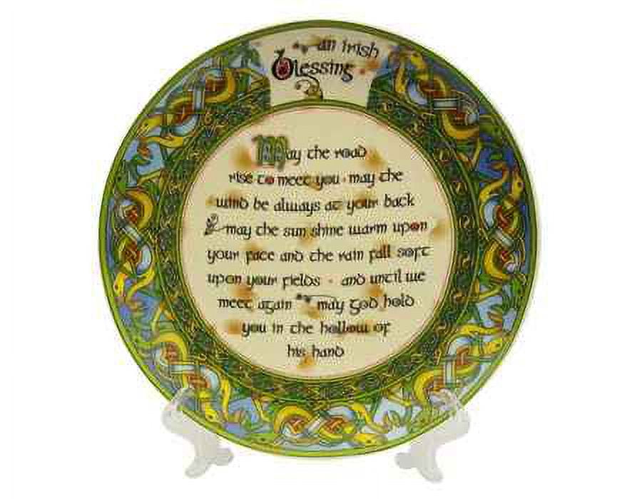 Royal Tara Bone China Blessing Plate Old Irish Celtic Manuscripts ...