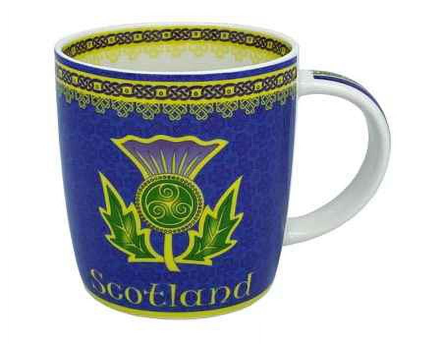 Royal Tara Bone China Thistle Mug Scottish Ceramic Hand Painted ...
