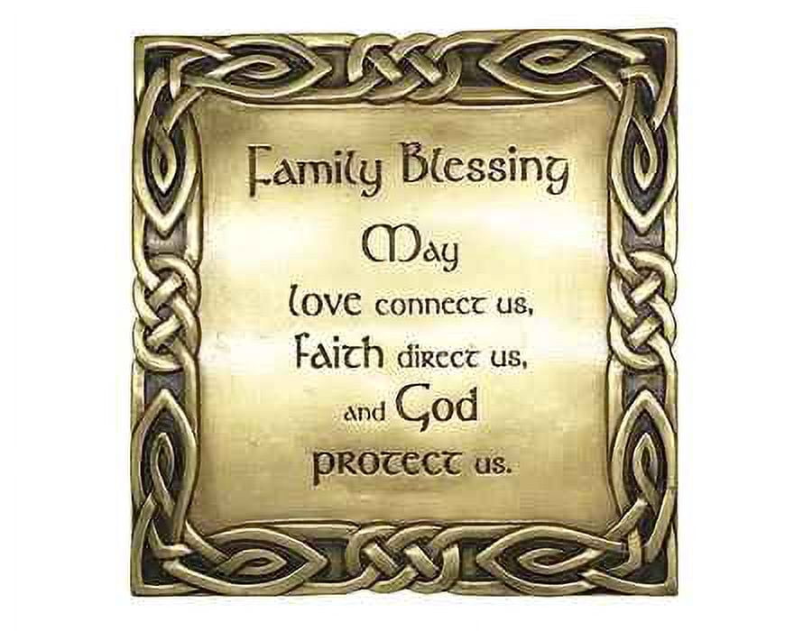 Royal Tara Family Blessing Bronze Plaque Wall Hanging Housewarming ...