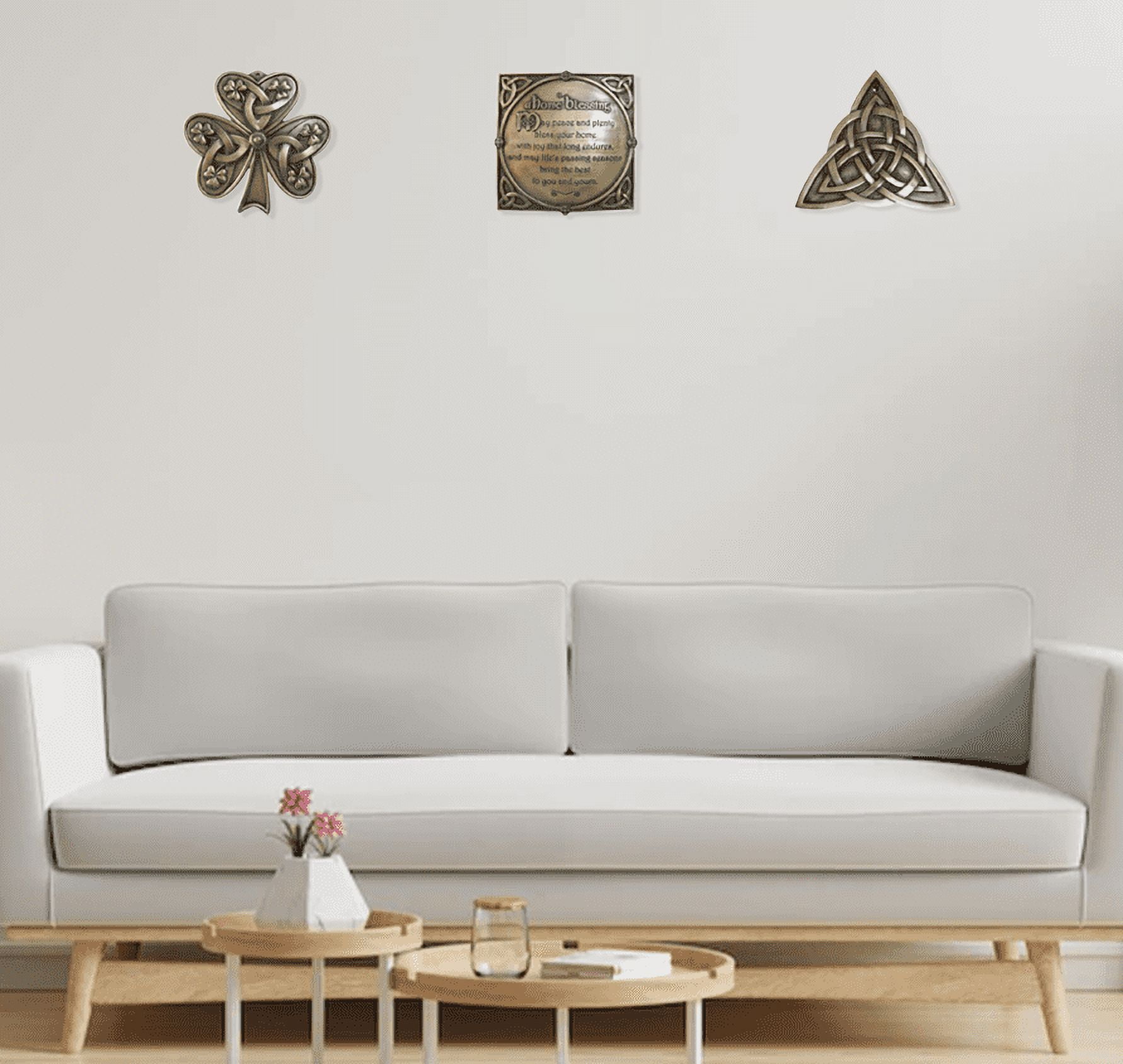 Royal Tara Irish Bronze Plaques Set of 3 - Irish Shamrock, Home ...