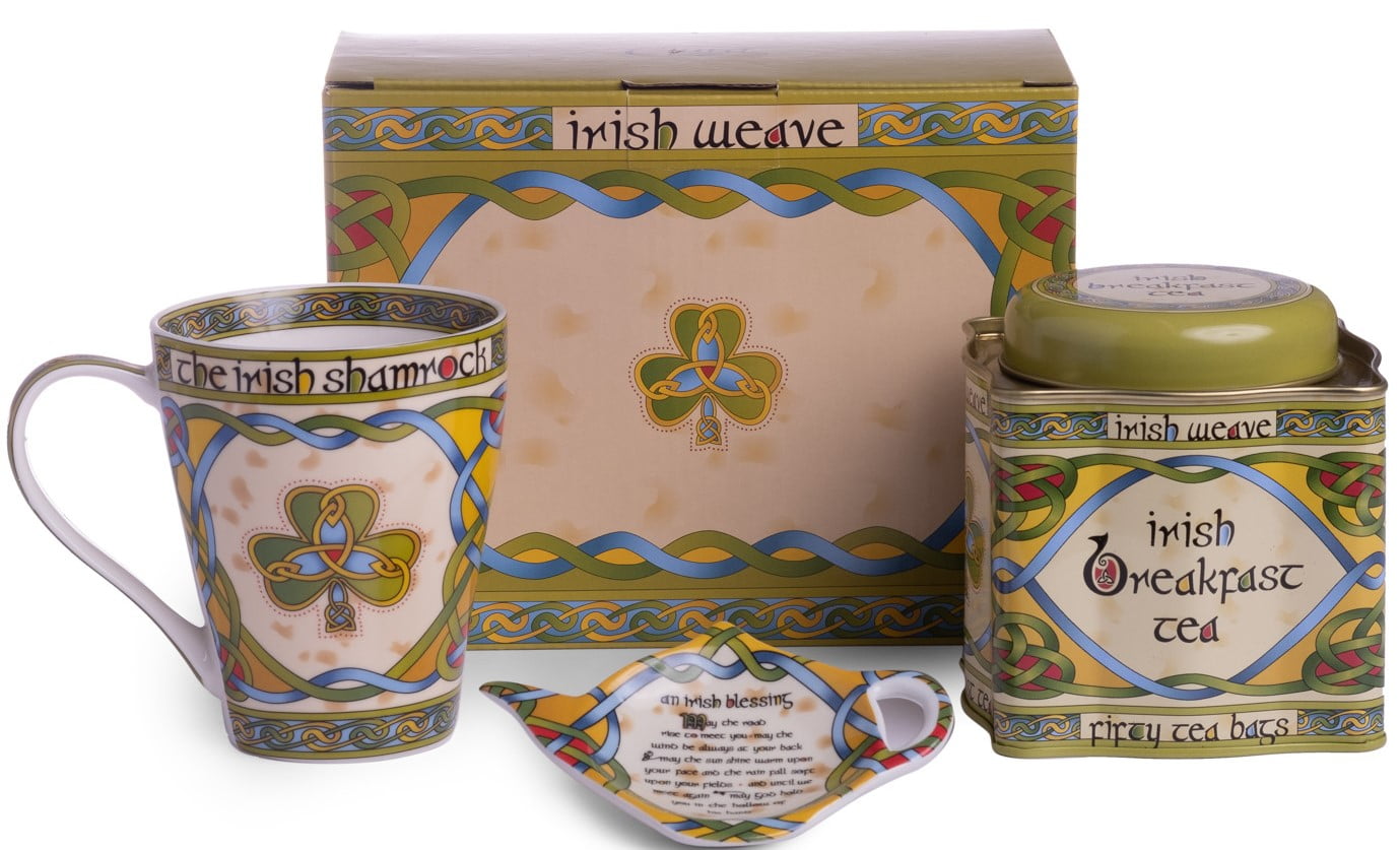 Royal Tara Irish Set Cup 13 fl oz Celtic Teabag Holder Breakfast Tea ...