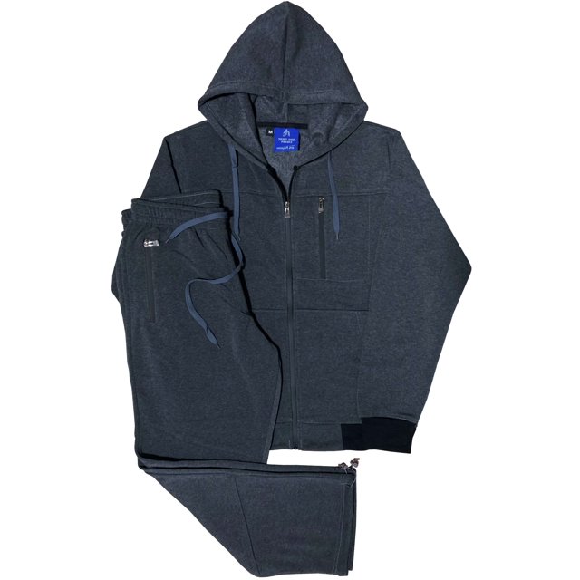Royal Threads Tech Fleece Sweatsuit, Jacket with Pockets & Retro Style ...