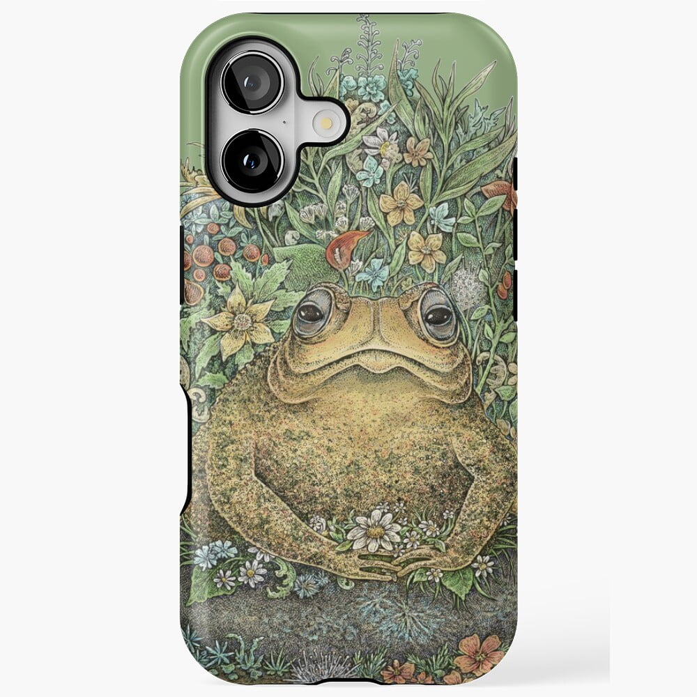 Royal Toad Garden Whimsical Fairy Fantasy for iPhone 17 to 11 Pro Max ...