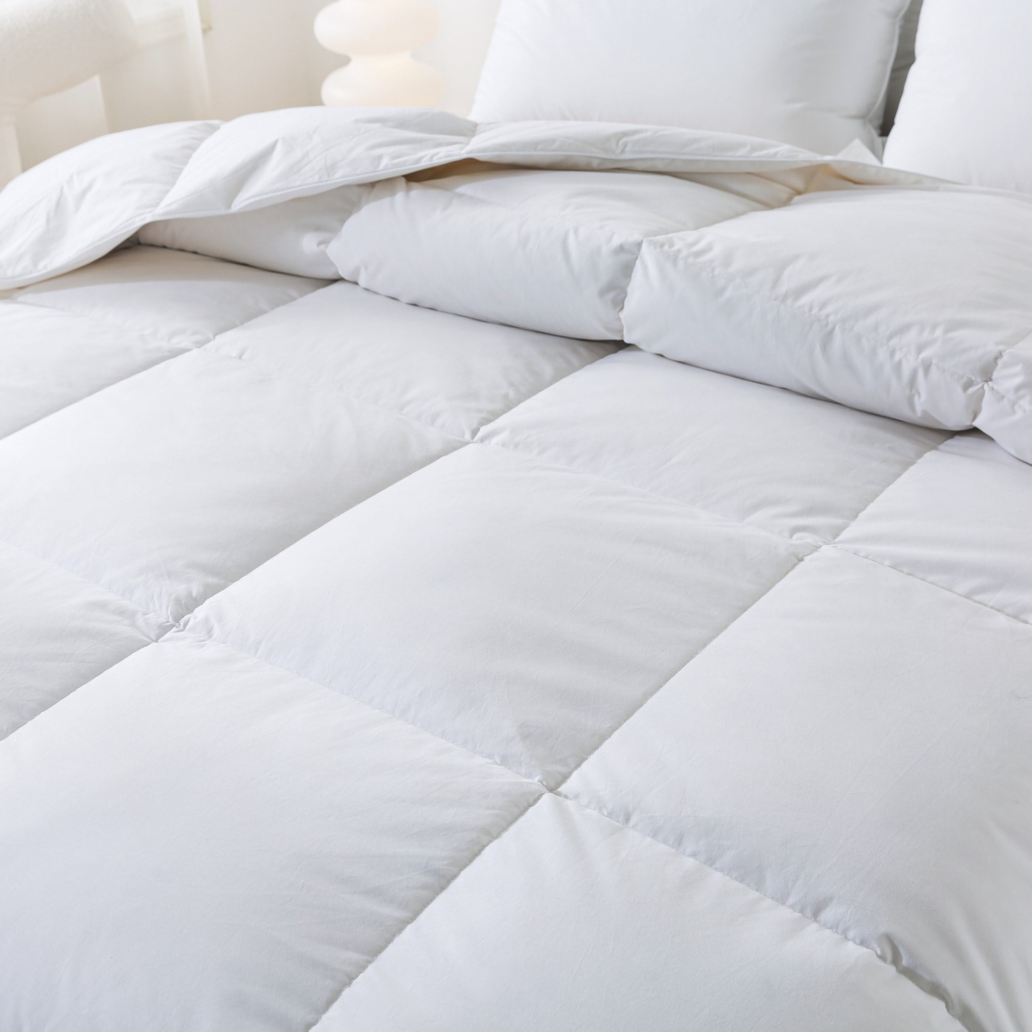 Royal Velvet White Goose Nano Down and Feather Comforter - 3 Warmths ...