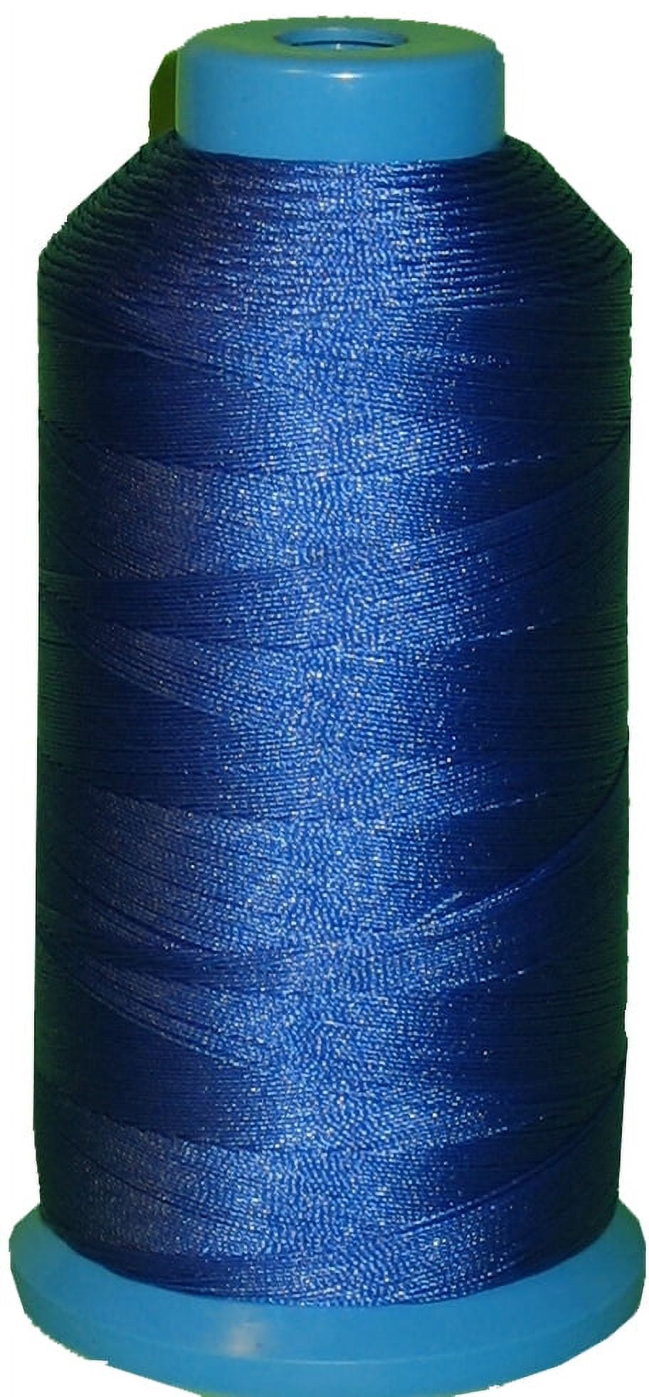 Royal blue Bonded Nylon Sewing Thread T135 #138 1250 Yard for Outdoor ...