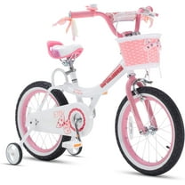 Royalbaby Girls Kids Bike Star girl 16 In. Bicycle Basket Training ...