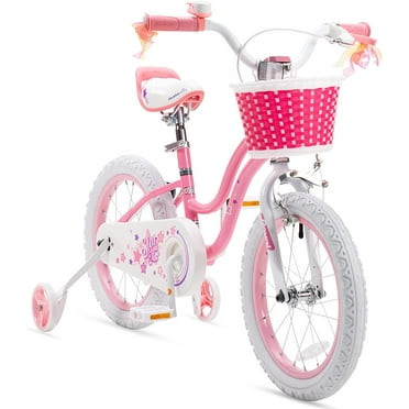 JOYSTAR Little Daisy 12 Inch Bike for 2-7 Year Old Girls, Training ...