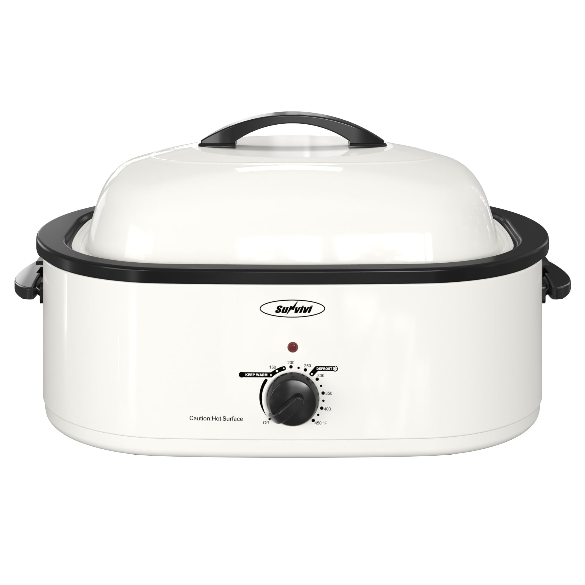 RoyalCraft Roaster Oven, Electric Roaster Oven with Self-Basting Lid ...