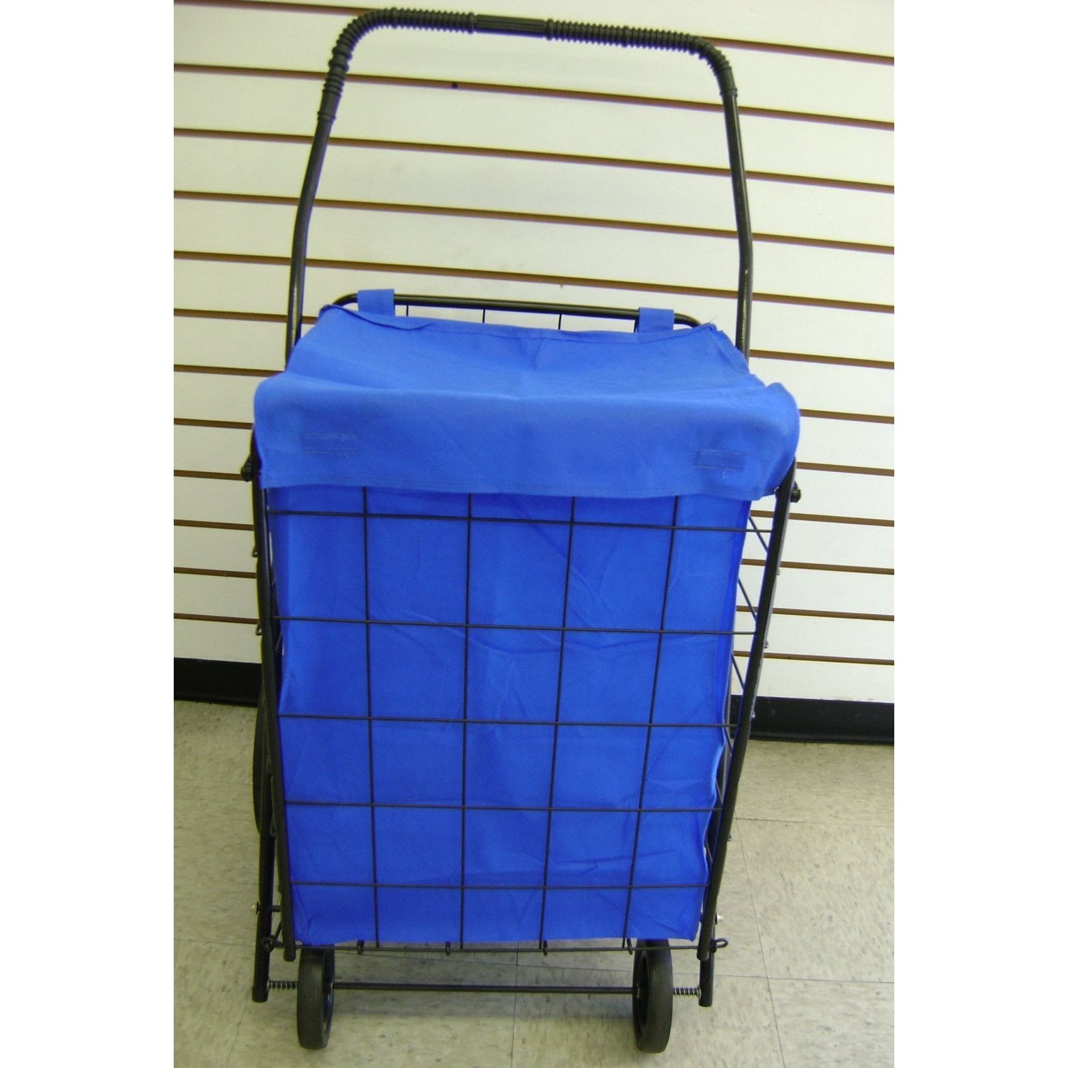 RoyalCraft Shopping CART Liner Insert (Blue) Water Proof with Cover ...