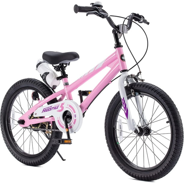 Royalbaby Freestyle 18 In. Pink Kids Bike Boys and Girls Bike with ...