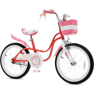 Royalbaby Girls Kids Bike Star girl 16 In. Bicycle Basket Training ...