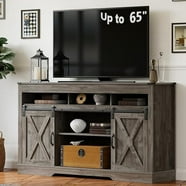 StorageWorks Farmhouse Corner TV Stand for TVs up to 60", Entertainment ...