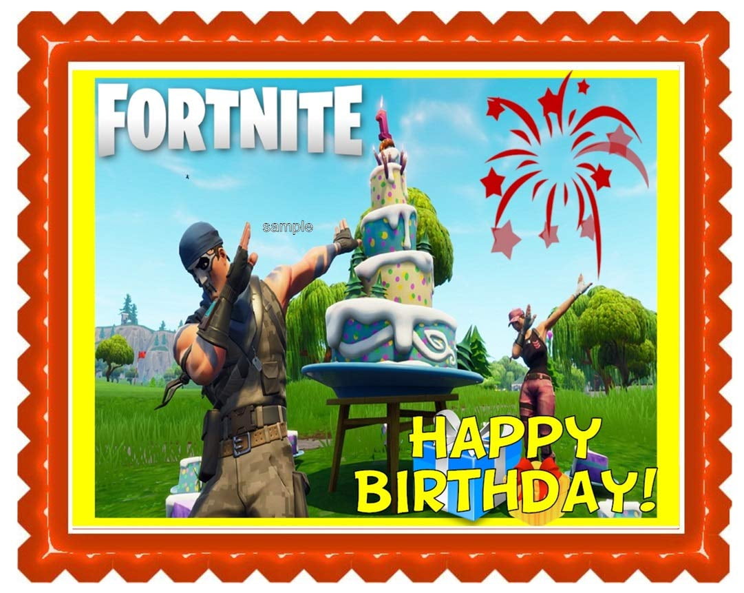 Royale Battle Edible Cake Topper Party Edible Cake Image Decoration ...