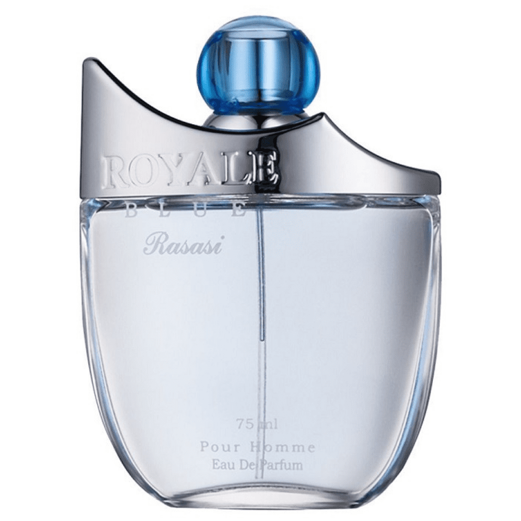 Royale Blue for Men EDP- 75 ML (2.5 oz) by Rasasi (WITH VELVET POUCH ...