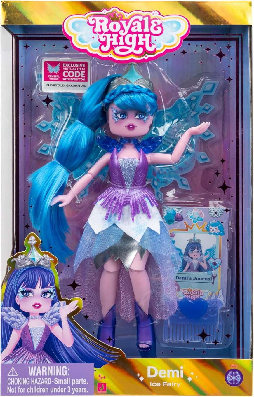Royale High Series 2 Demi Doll [Ice Fairy, Fairy Journal, Comb ...