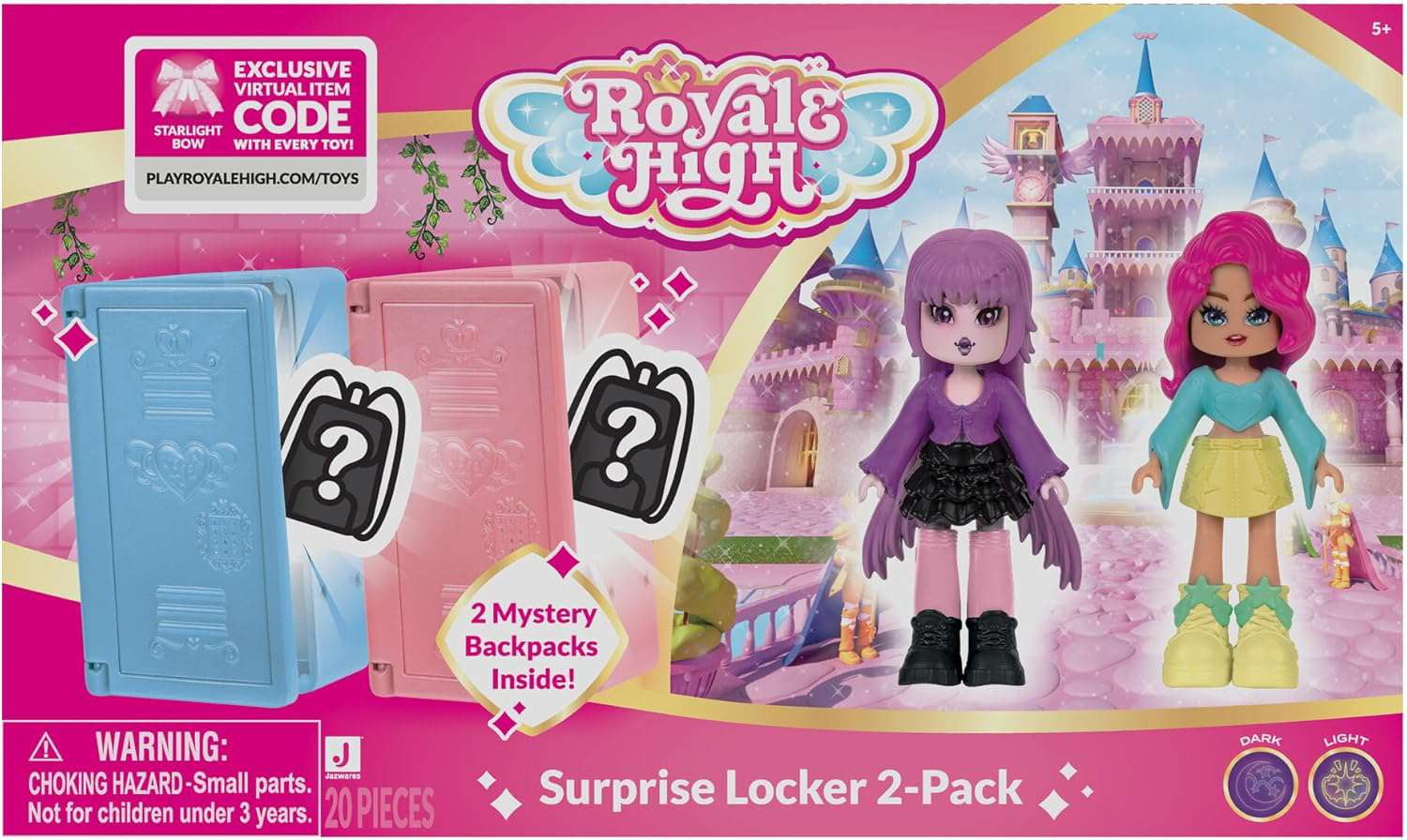 Jazwares Royale High Surprise Locker Doll 2-Pack, Starlight Bow Code ...