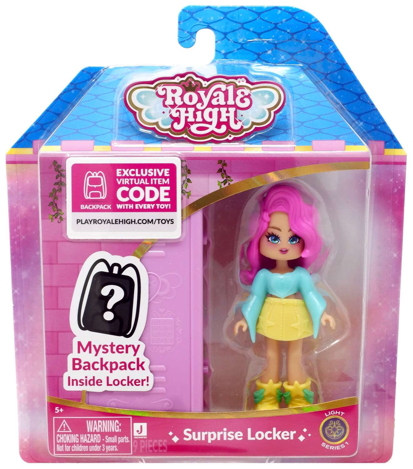 Royale High Surprise Locker Light Mini Doll (Mystery Backpack, Virtual ...