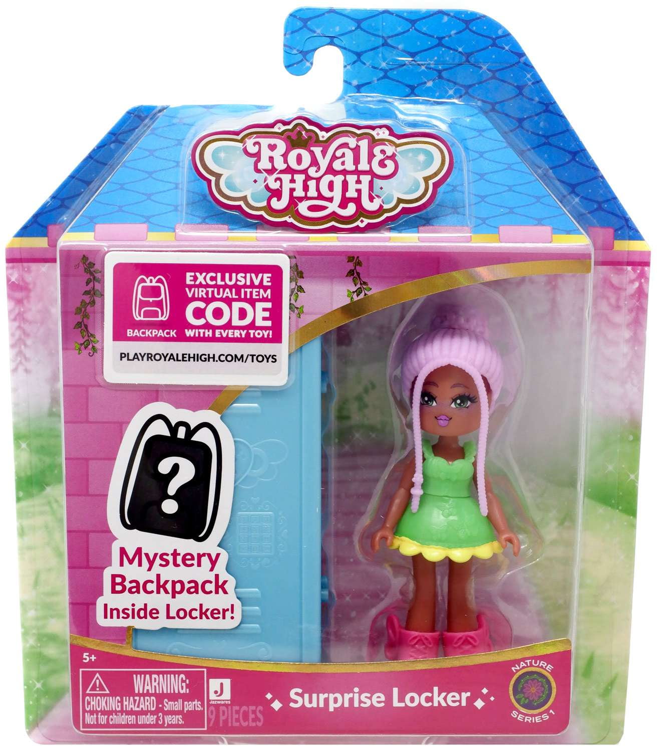 Royale High Surprise Locker Nature Mini Doll (Mystery Backpack, Virtual ...