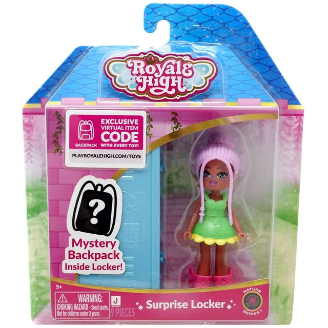 Royale High Surprise Locker Nature Mini Doll (Mystery Backpack, Virtual ...