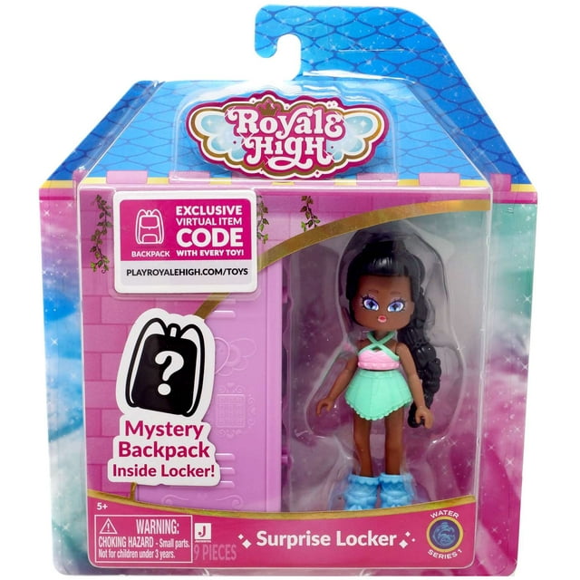 Royale High Surprise Locker Water Mini Doll (Mystery Backpack, Virtual ...